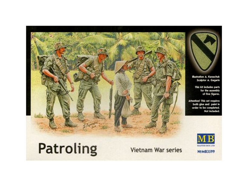 3599 Master Box Патрулирование. Война во Въетнаме (1:35) купить в ...